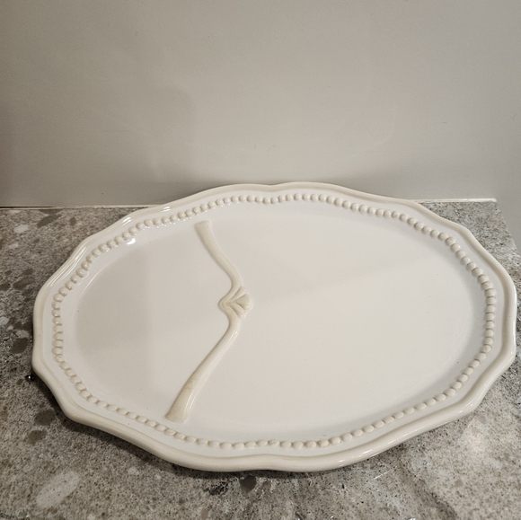 Princess House | Dining | Princess House Oval Divided Luncheon Plate ...